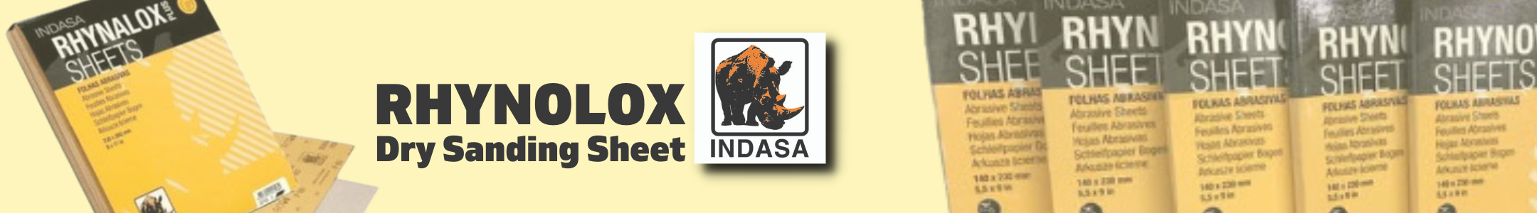 Indasa Plusline Rhynolox Plus Dry Sanding Sheets, 3A Series