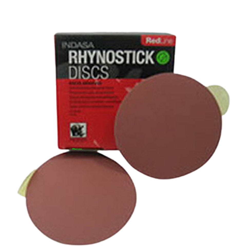 Buy Indasa 5" Rhynostick Redline PSA Solid Sanding Disc, 500 Series